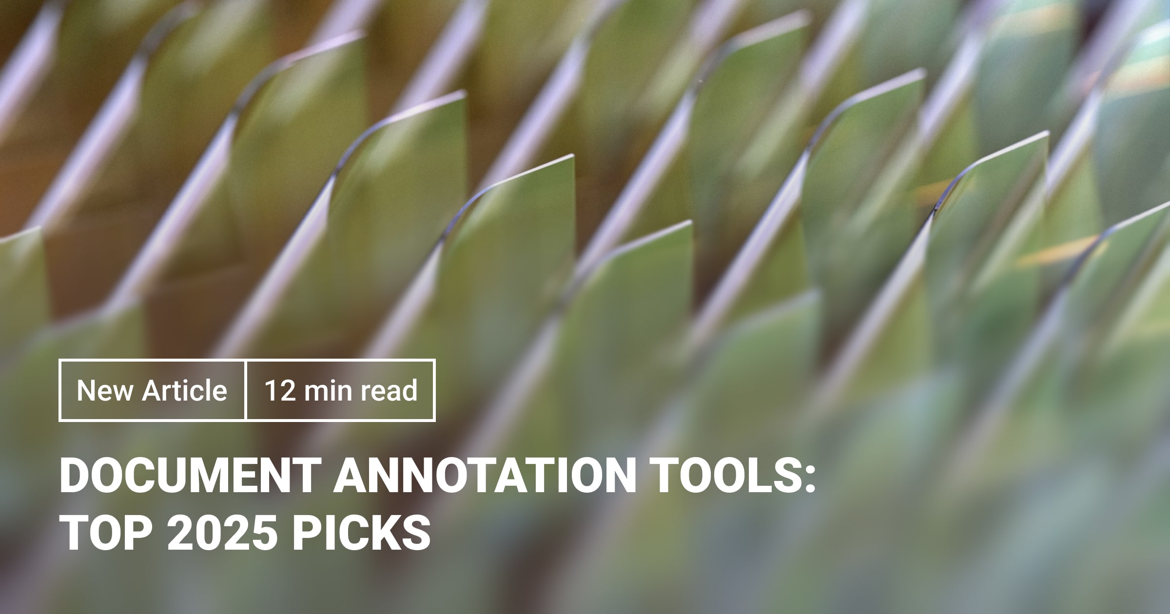 Document Annotation Tools: Top 2025 Picks | Label Your Data