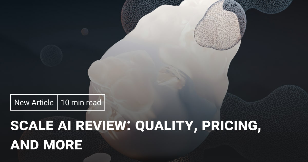 Scale AI Review: Features, Pricing, and Top Alternatives 2026 | Label ...