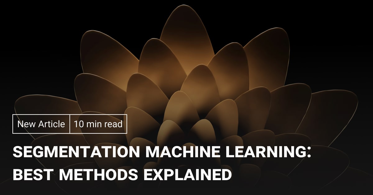 Segmentation Machine Learning: Best Methods in 2025 Explained | Label Your Data